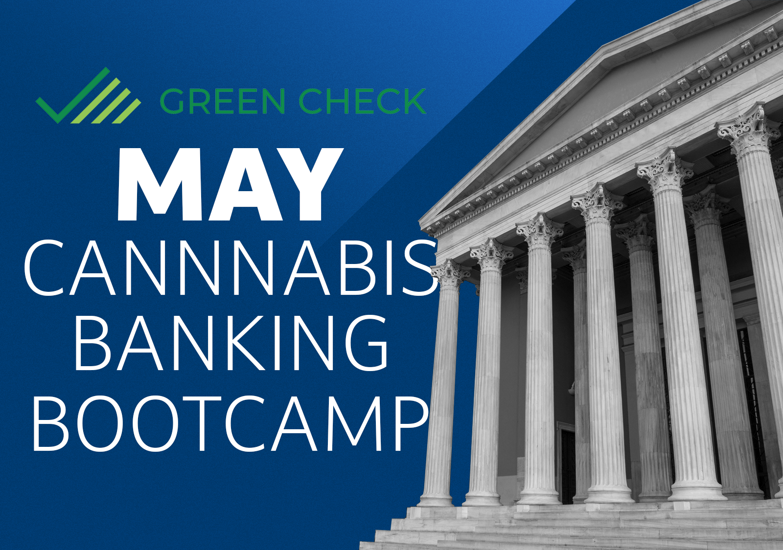 May Cannabis Banking Bootcamp | Green Check