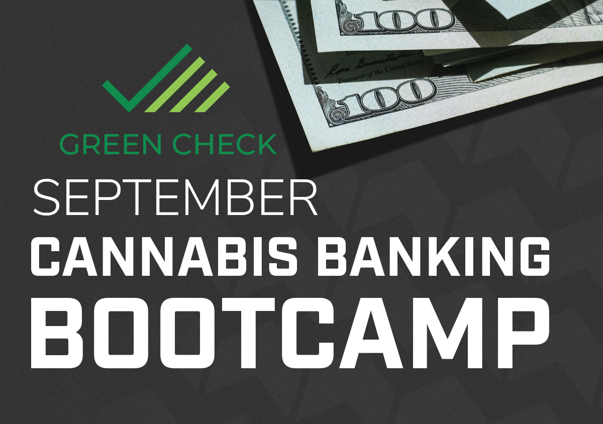 September Cannabis Banking Bootcamp | Green Check