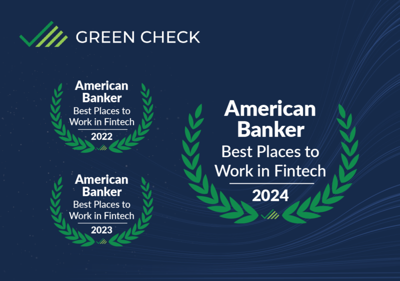 Green Check Named a Best Place To Work in Financial Technology by American Banker for Third ...