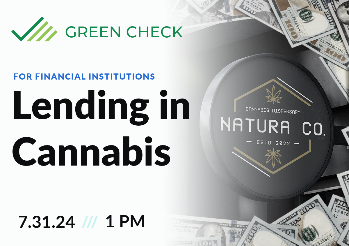 Lending in Cannabis | Green Check