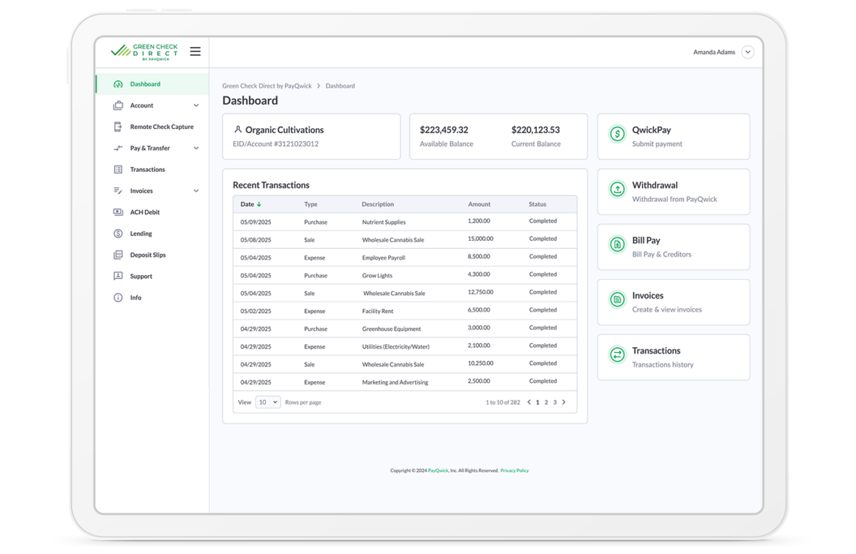 The Cannabis Industry's Guide to Frictionless Transactions | Green Check
