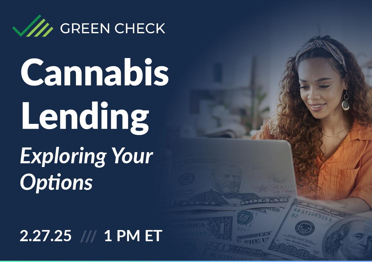 Webinar: Cannabis Lending | Green Check