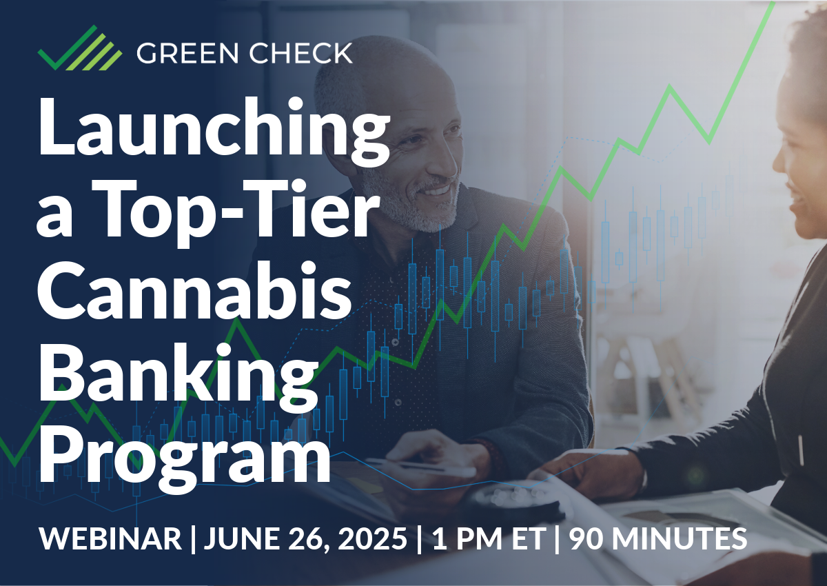 Launching A Top-Tier Cannabis Banking Program | Green Check